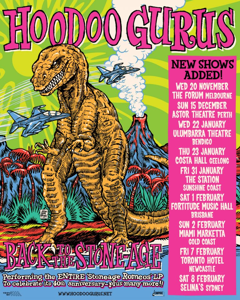 NEW AUSTRALIAN DATES ADDED! — Hoodoo Gurus